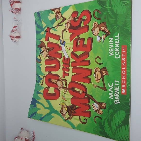Scholastic | Toys | 50 Item Childrens Book Count The Monkeys | Poshmark